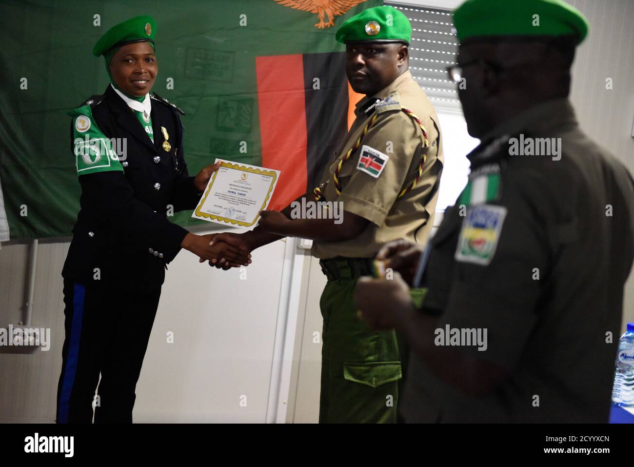 On September 29, 2019, a police officer serving under the African Union ...