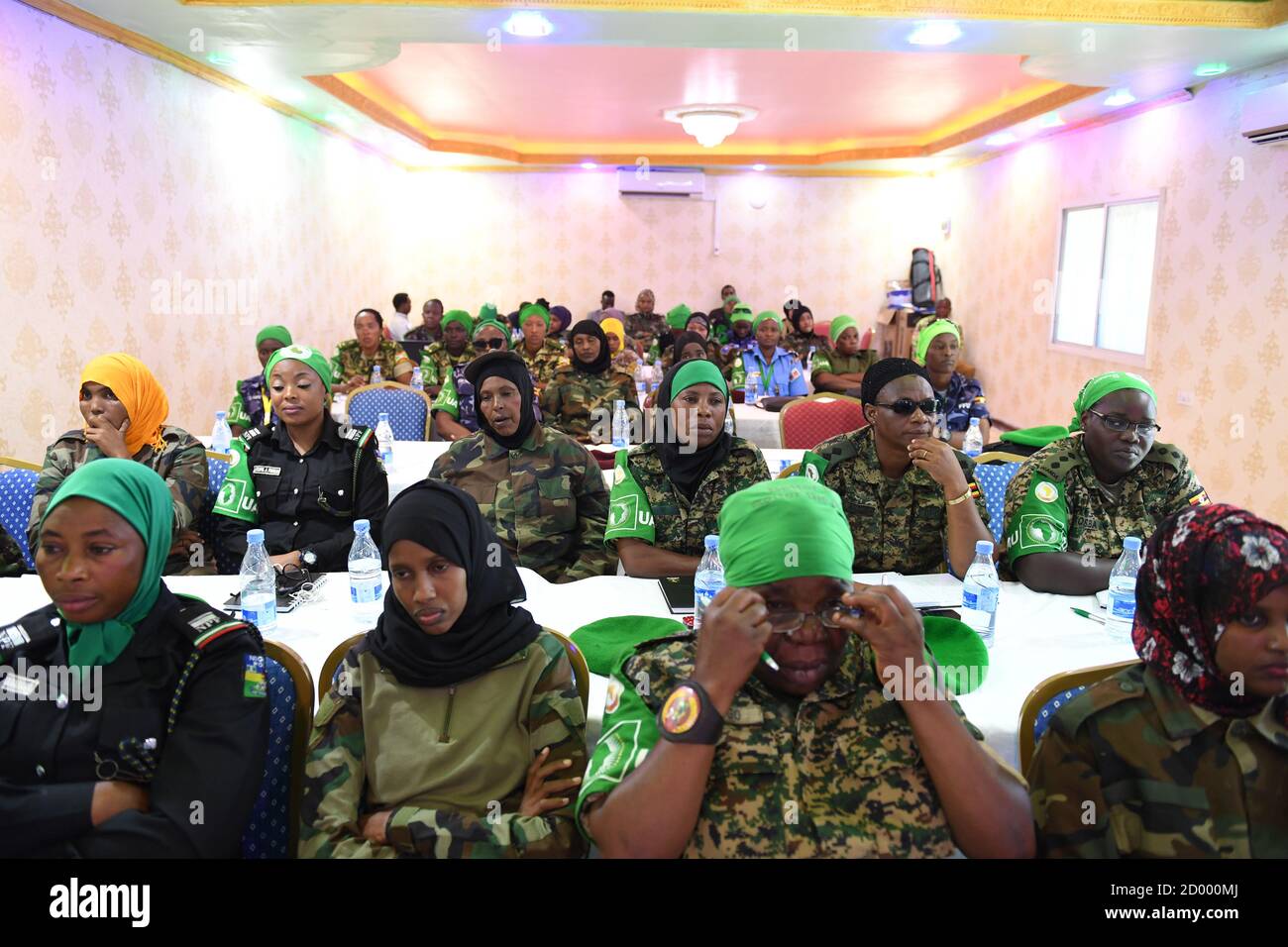 On October 24, 2019, female peacekeepers from AMISOM and female ...