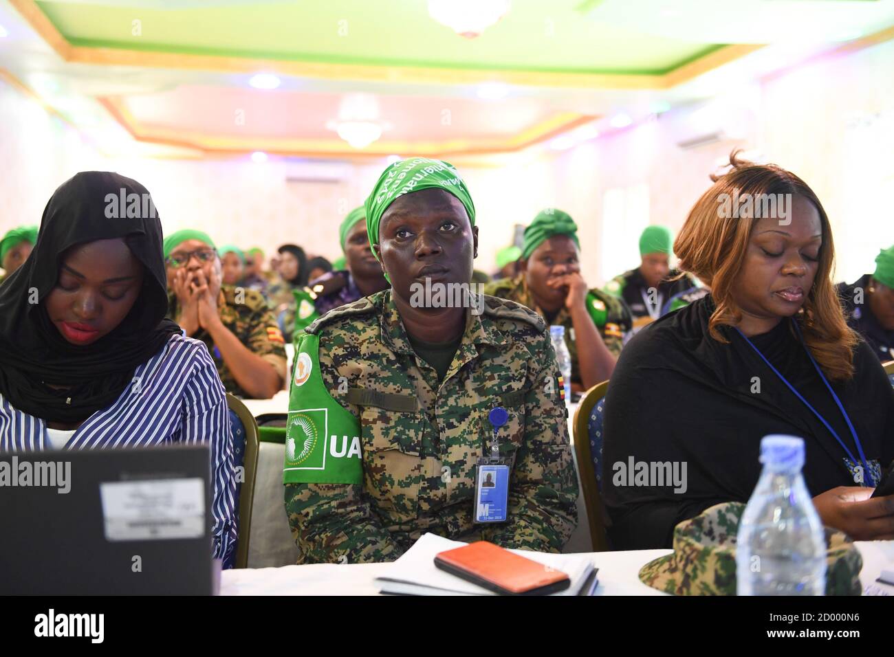 On October 24, 2019, female peacekeepers from AMISOM and the Somali ...
