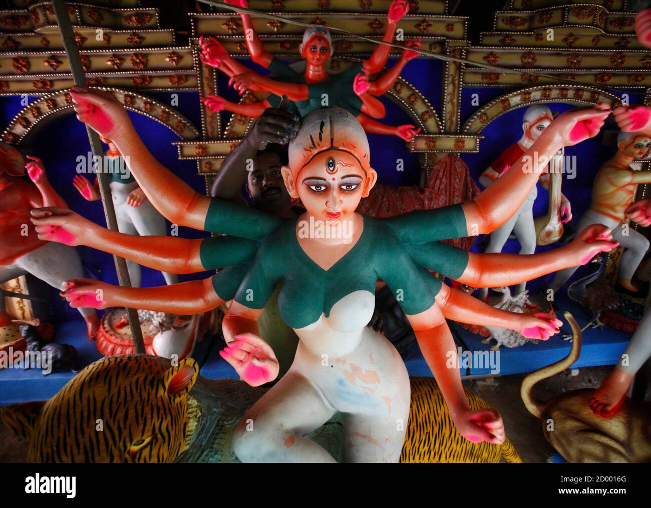 Dashain celebrations in nepal hi-res stock photography and images - Alamy