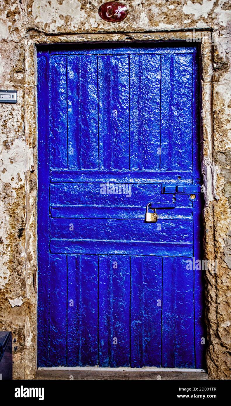 Colorful doors of Turkey are unique and fascinating Stock Photo - Alamy