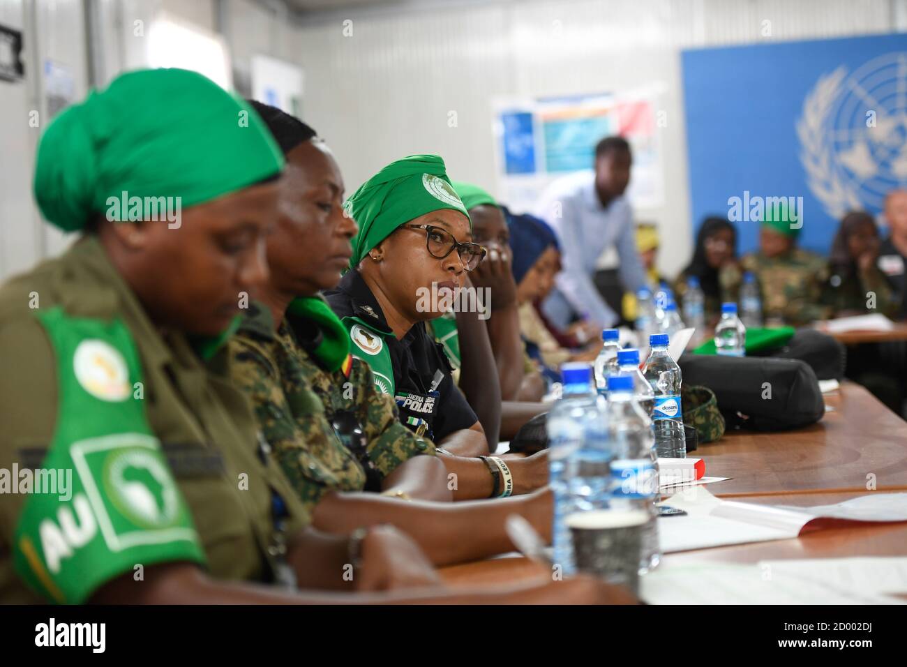 On November 9, 2019, female military and police officers from the ...
