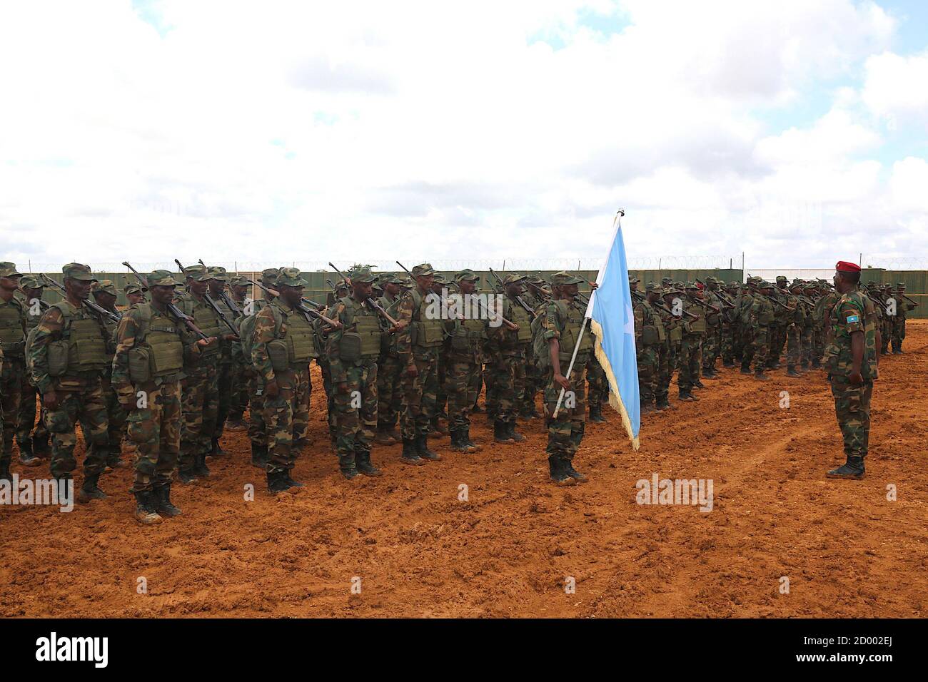 On November 6, 2019, soldiers from the Somali National Army (SNA ...