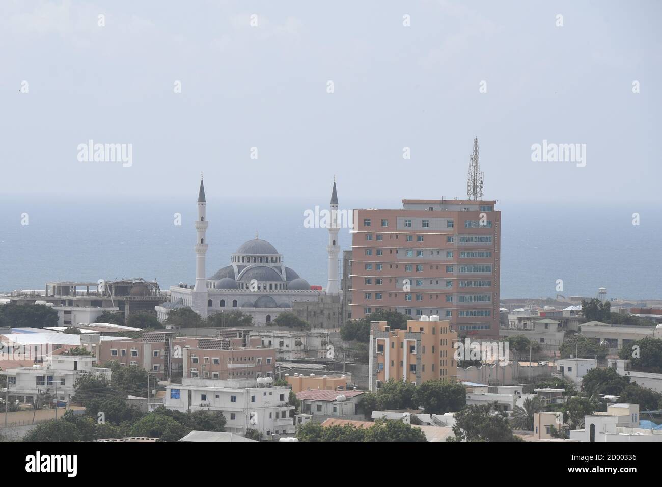 A newly constructed mosque in Mogadishu, Somalia, built with support ...