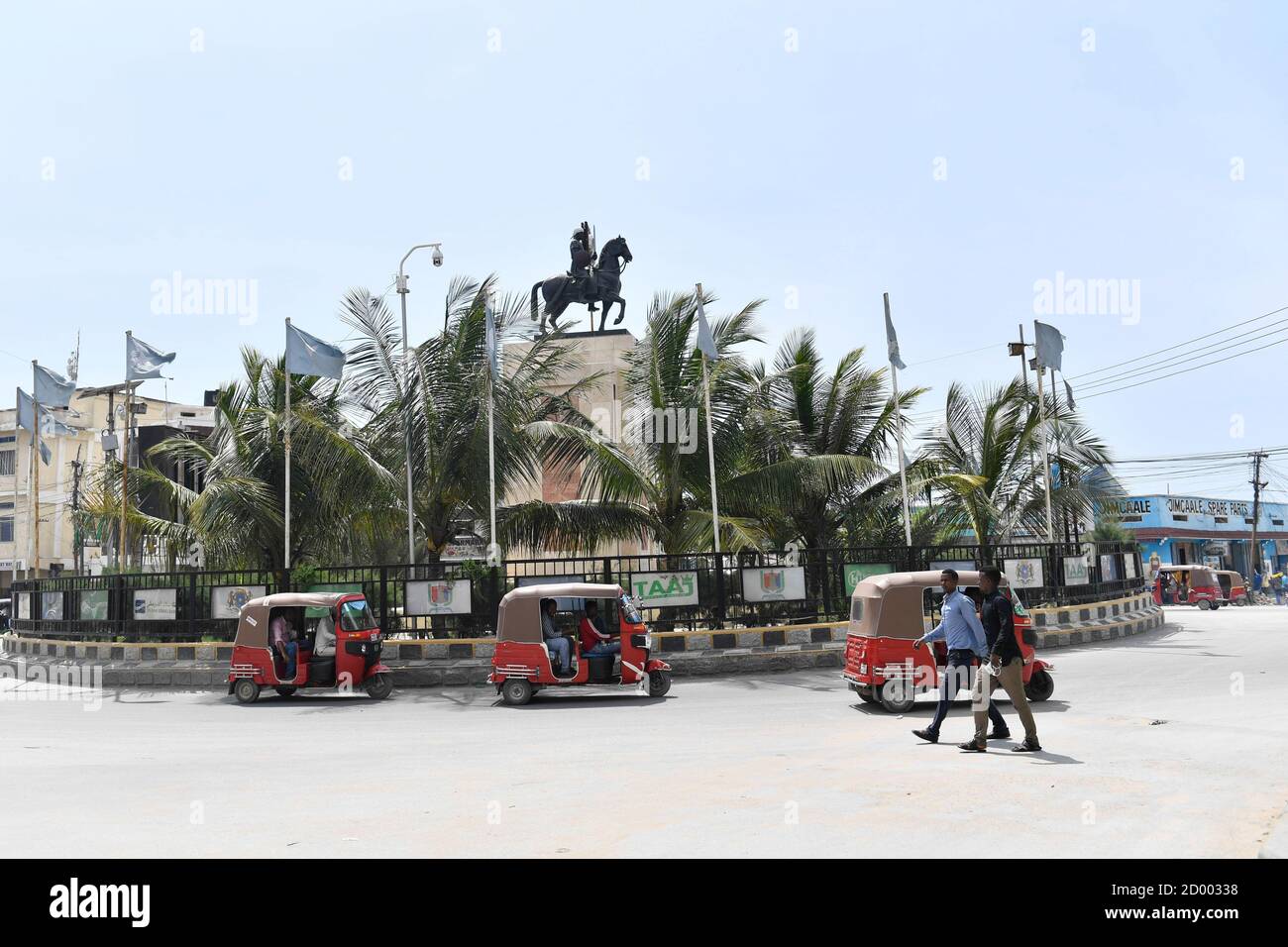 On November 12, 2019, people walked past the newly renovated Ahmed ...