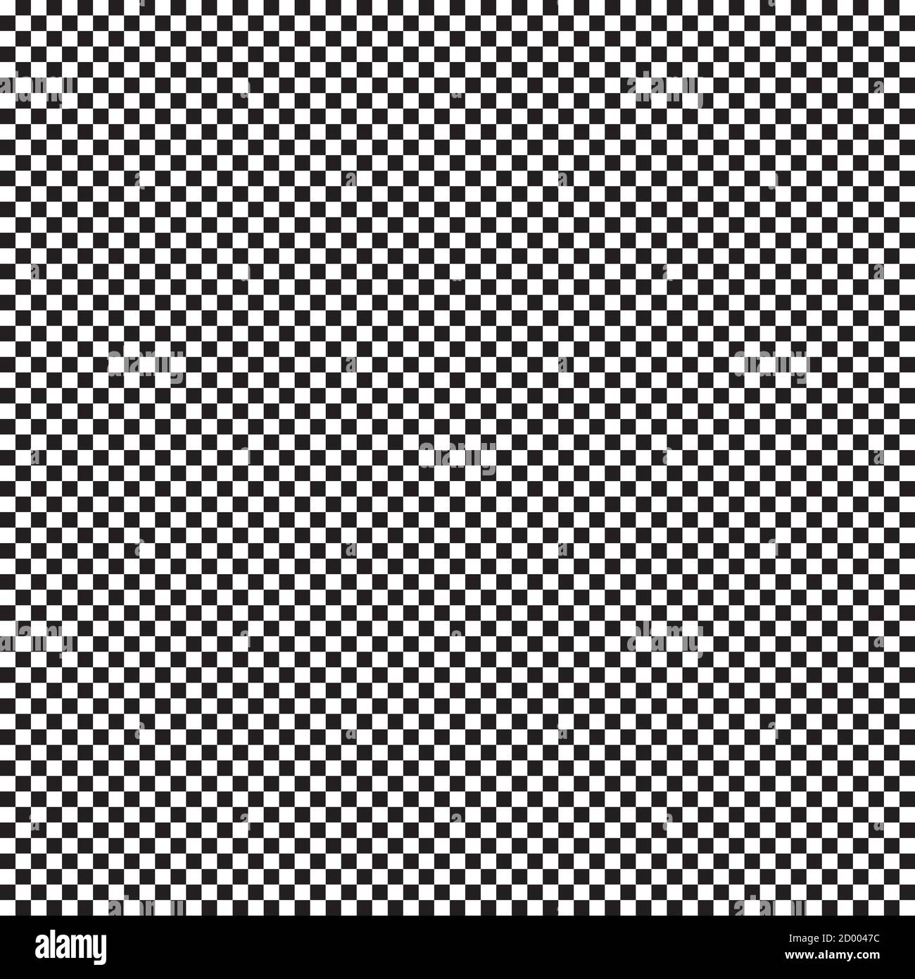 Checkered, chequered squares pattern and background. Chessboard, chess ...