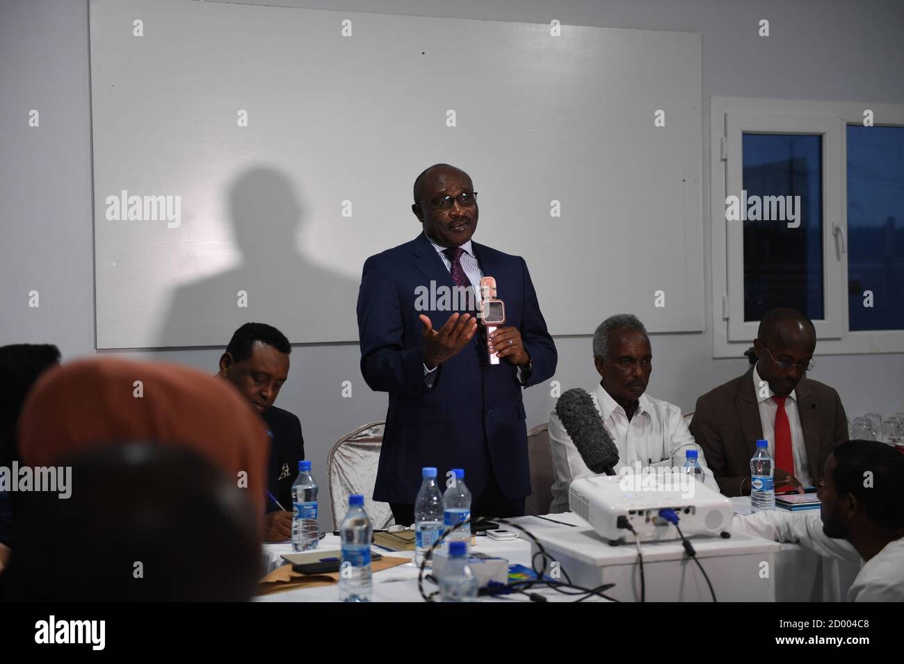 On November 23, 2019, Simon Mulongo, Deputy Special Representative of ...