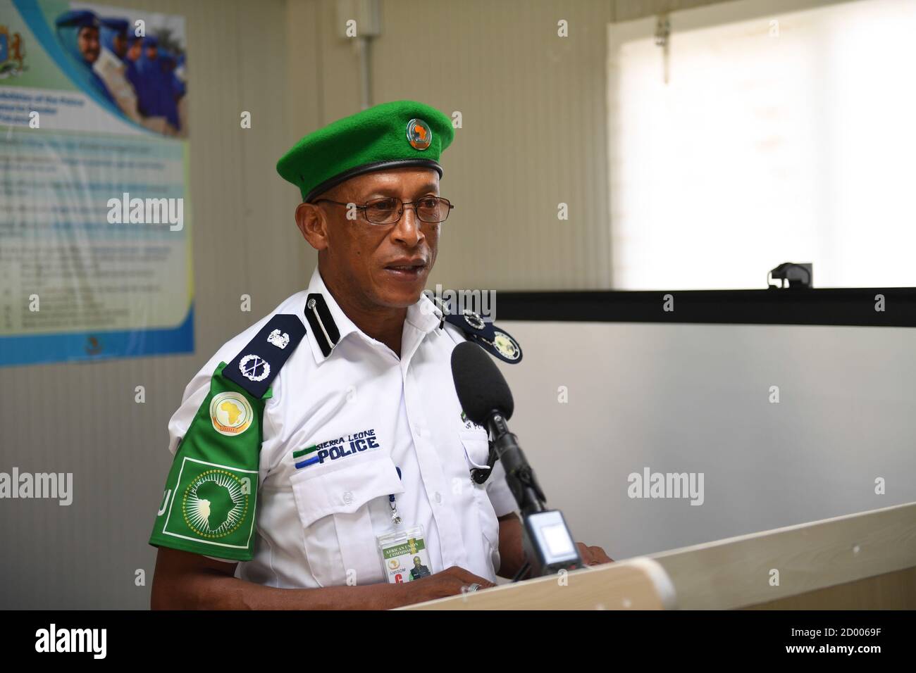 On December 4, 2019, AMISOM Police Commissioner Augustine Magnus Kailie ...