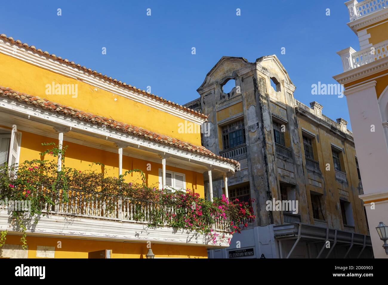 The walled city is one of the main attractions in Cartagena, Colombia ...