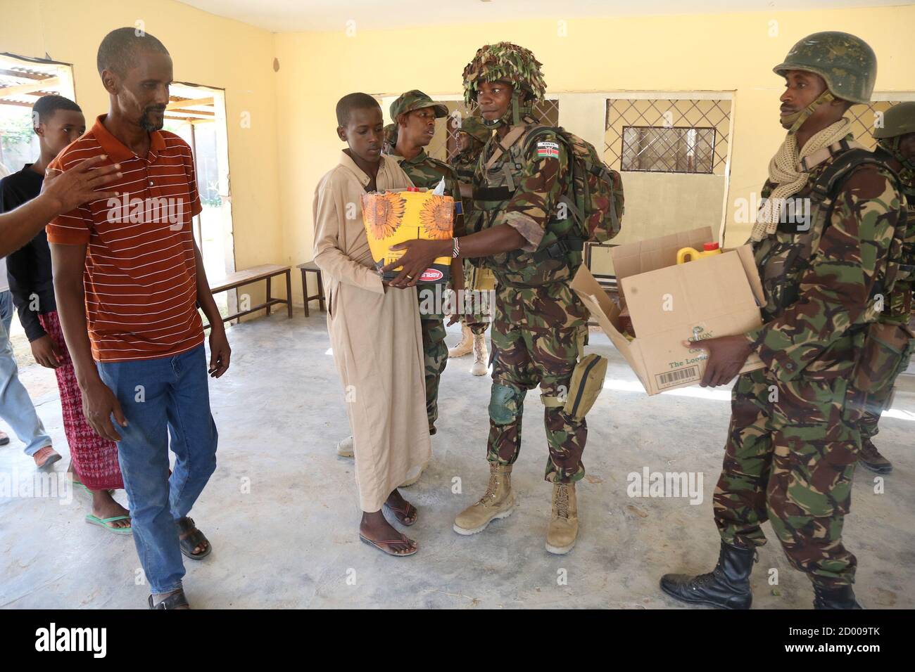 Kenyan troops 2020 hi-res stock photography and images - Alamy