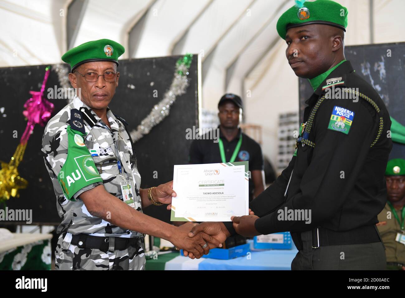 On January 9, 2020, AMISOM Police Commissioner Augustine Magnus Kailie ...