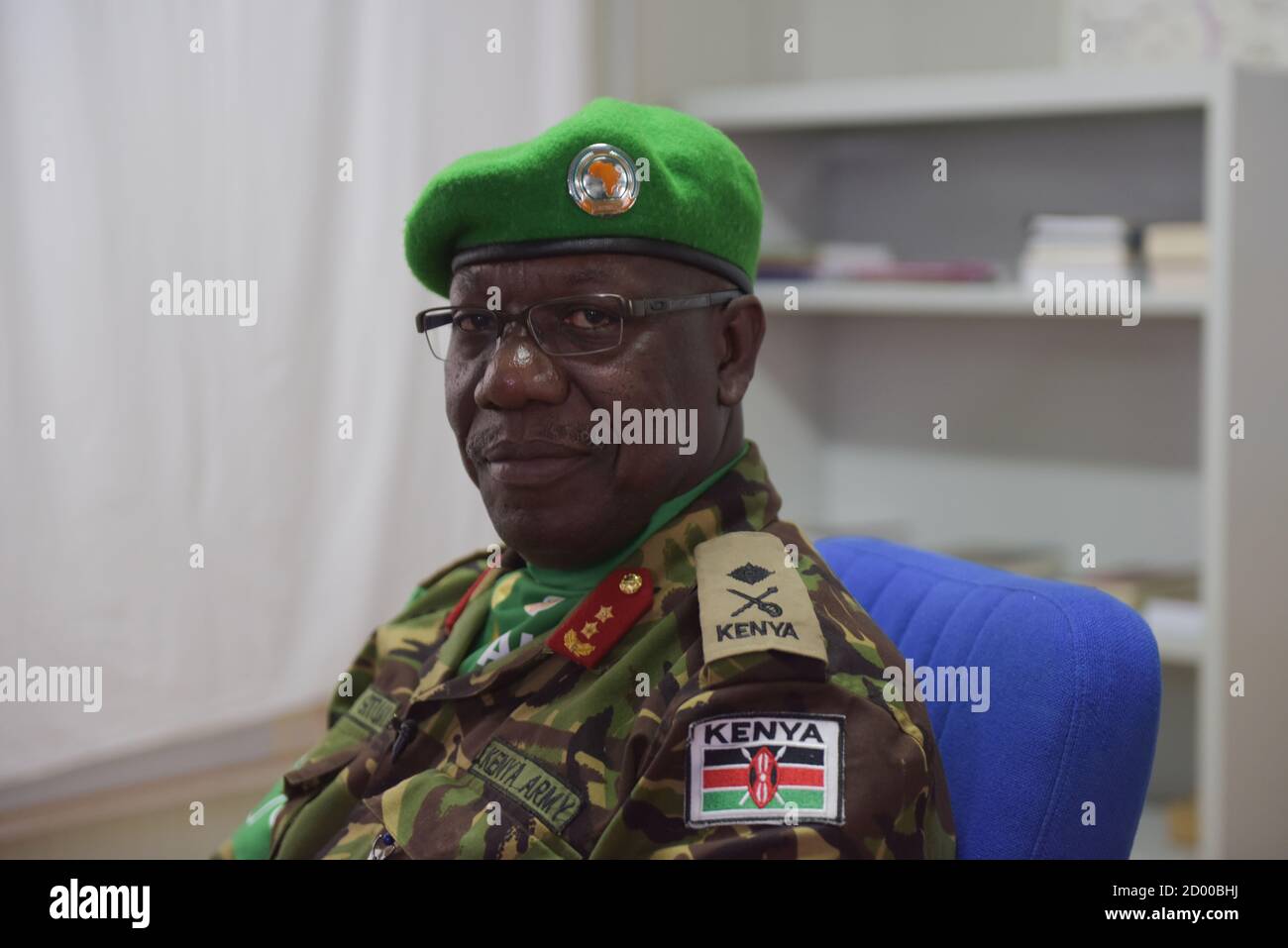 Maj. Gen. C Tai Gituai, AMISOM Deputy Force Ccommander Operations and ...