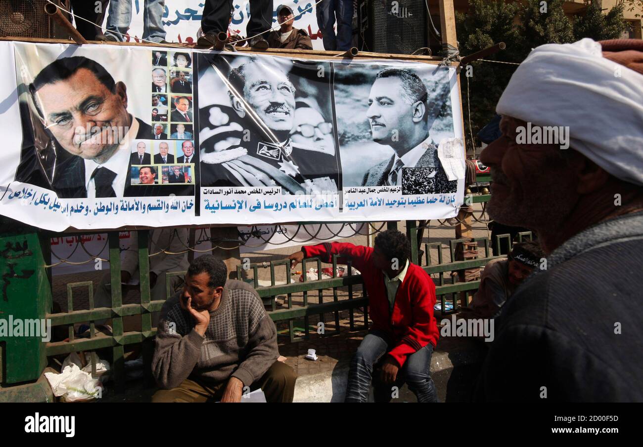 Anwar al sadat nasser hi-res stock photography and images - Alamy