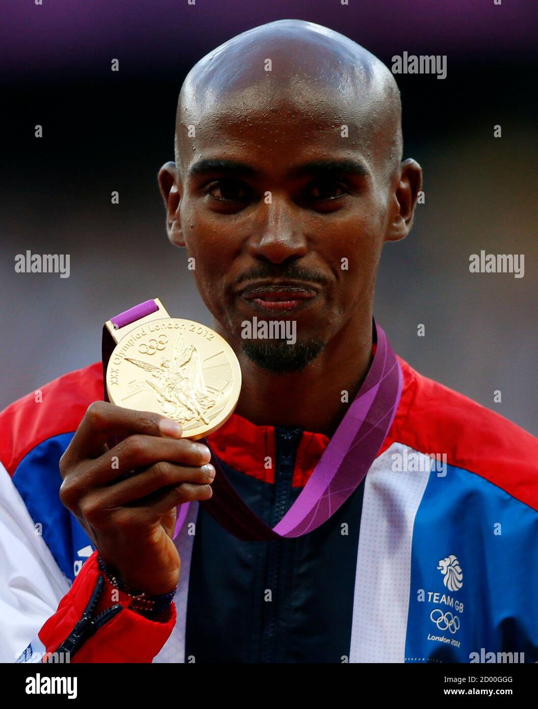 Mo farah london olympics 2012 victory hi-res stock photography and ...