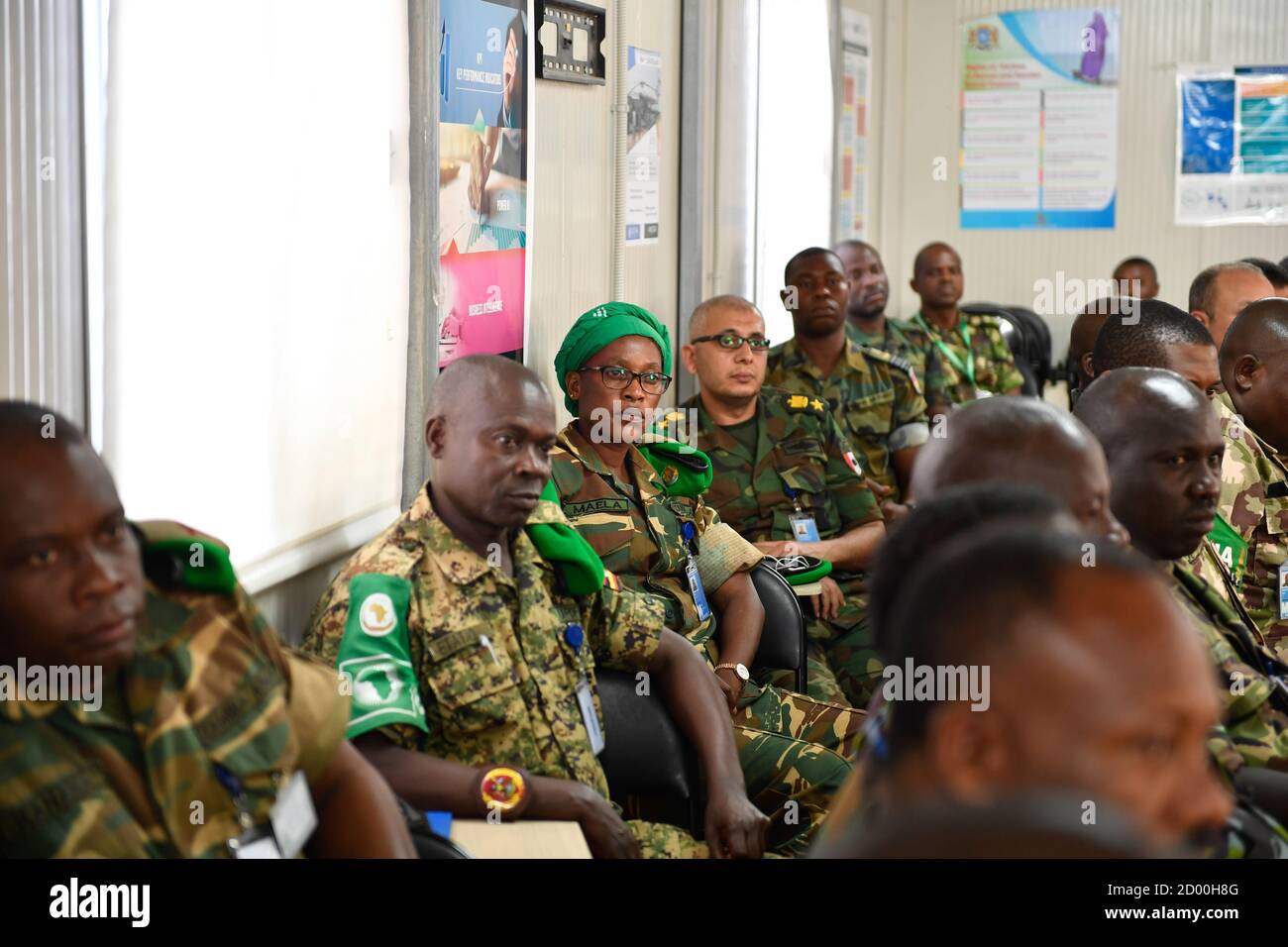 On February 14, 2020, AMISOM military staff officers participated in an ...