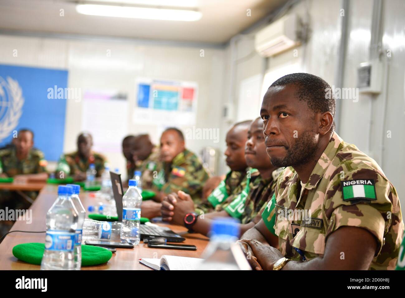 On February 14, 2020, AMISOM military staff officers participated in an ...