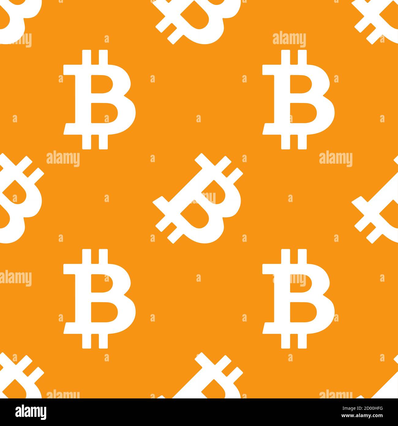 A seamless Bitcoin symbol pattern background image Stock Photo - Alamy