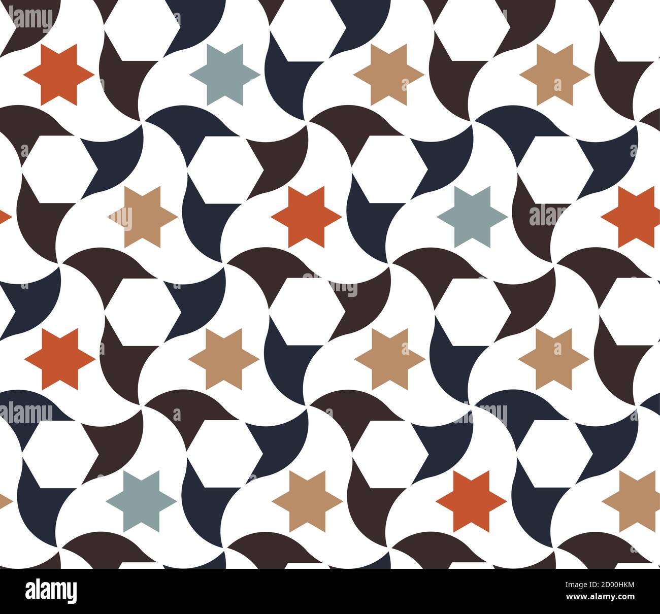 Stars arabic pattern. Geometric arabic vector stars background pattern ...