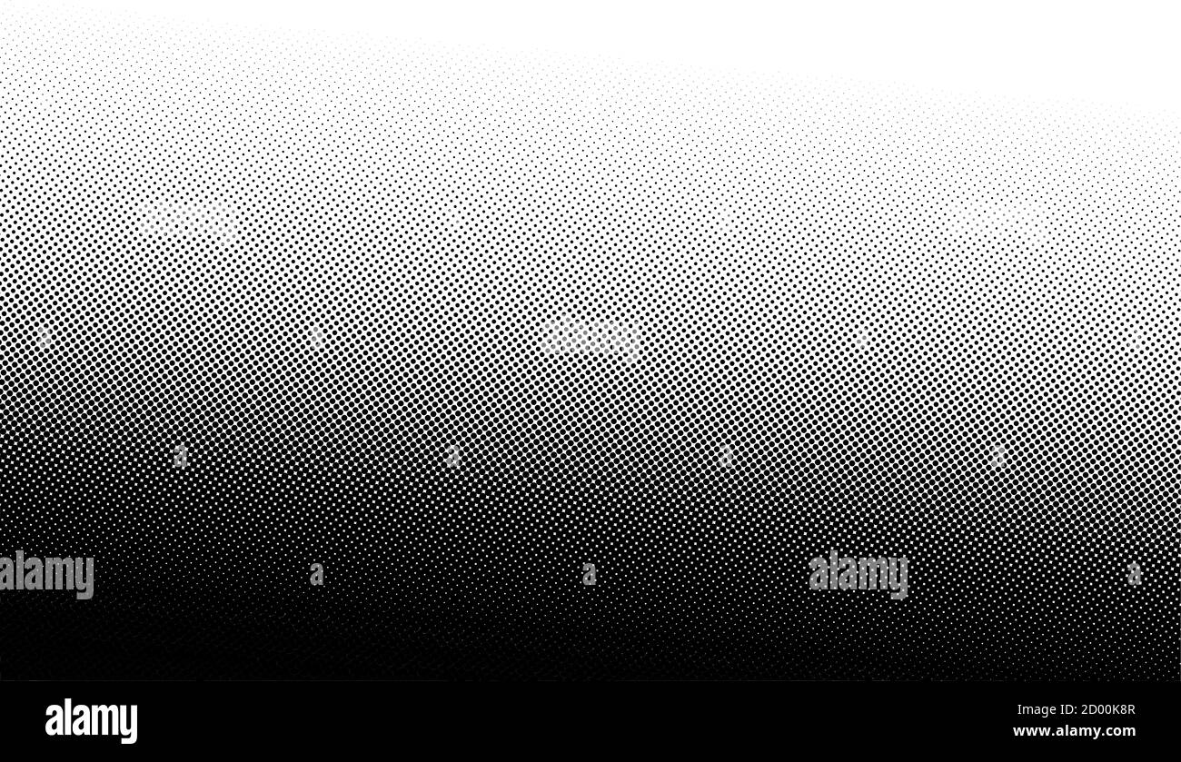 Circle halftone, screentone vector illustrations. Dots, dotted ...