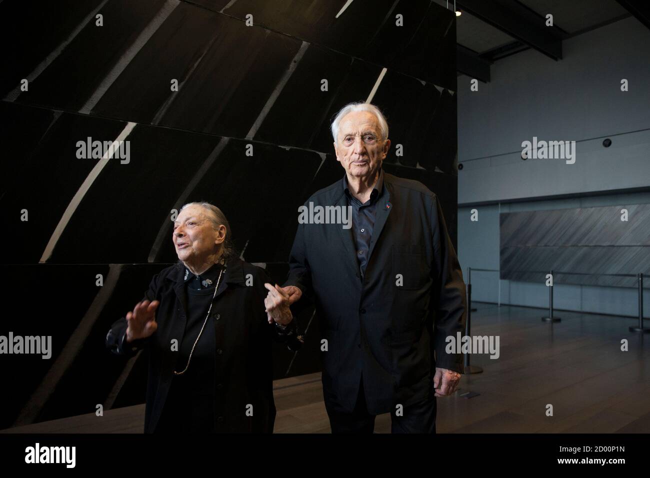 Pierre soulages museum hi-res stock photography and images - Alamy