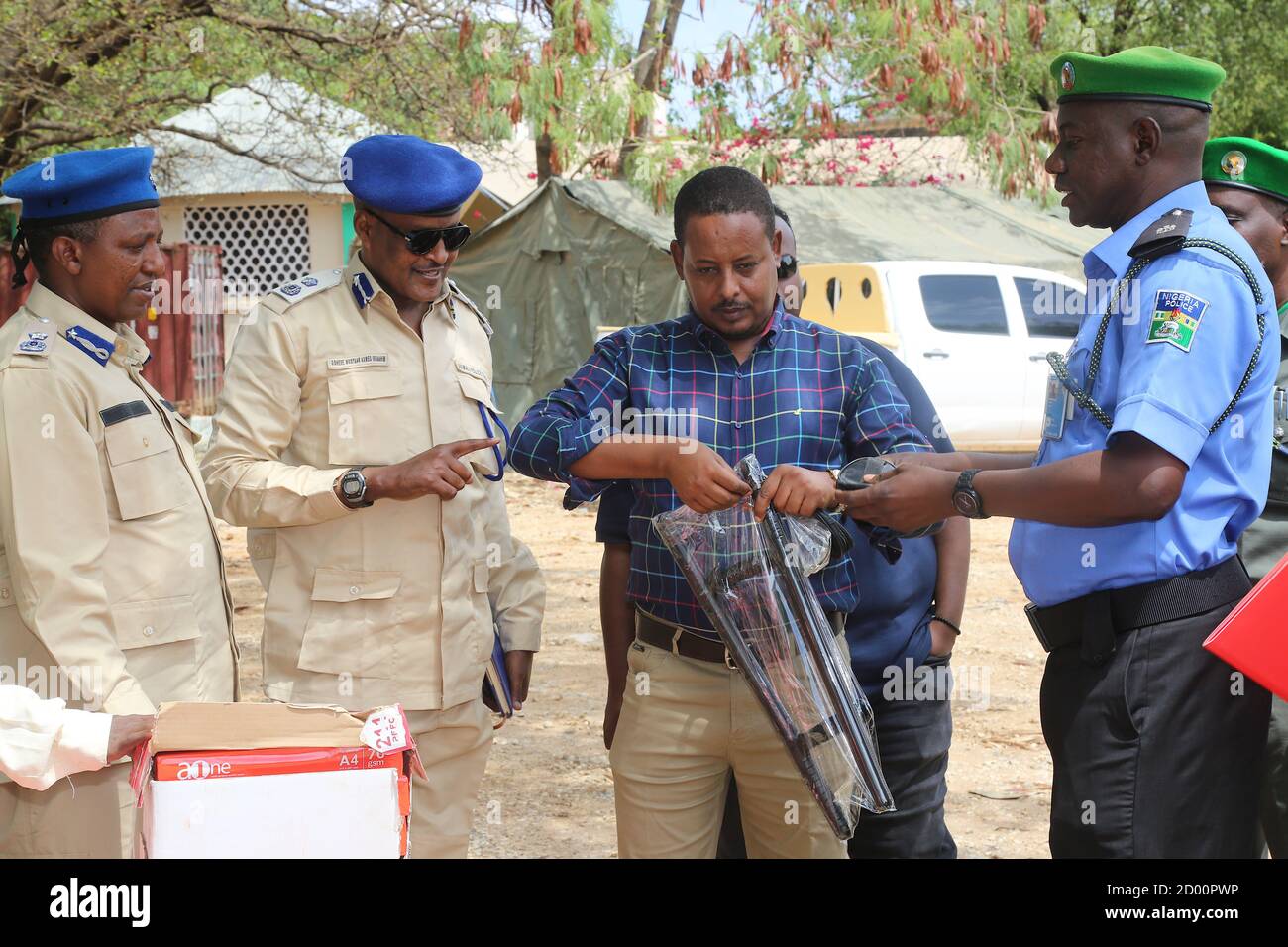 Isak Ali Subag, Security Minister of Southwest State of Somalia ...