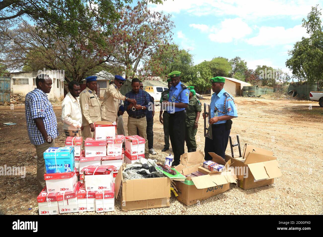 The Security Minister of Southwest State of Somalia Isak Ali Subag ...
