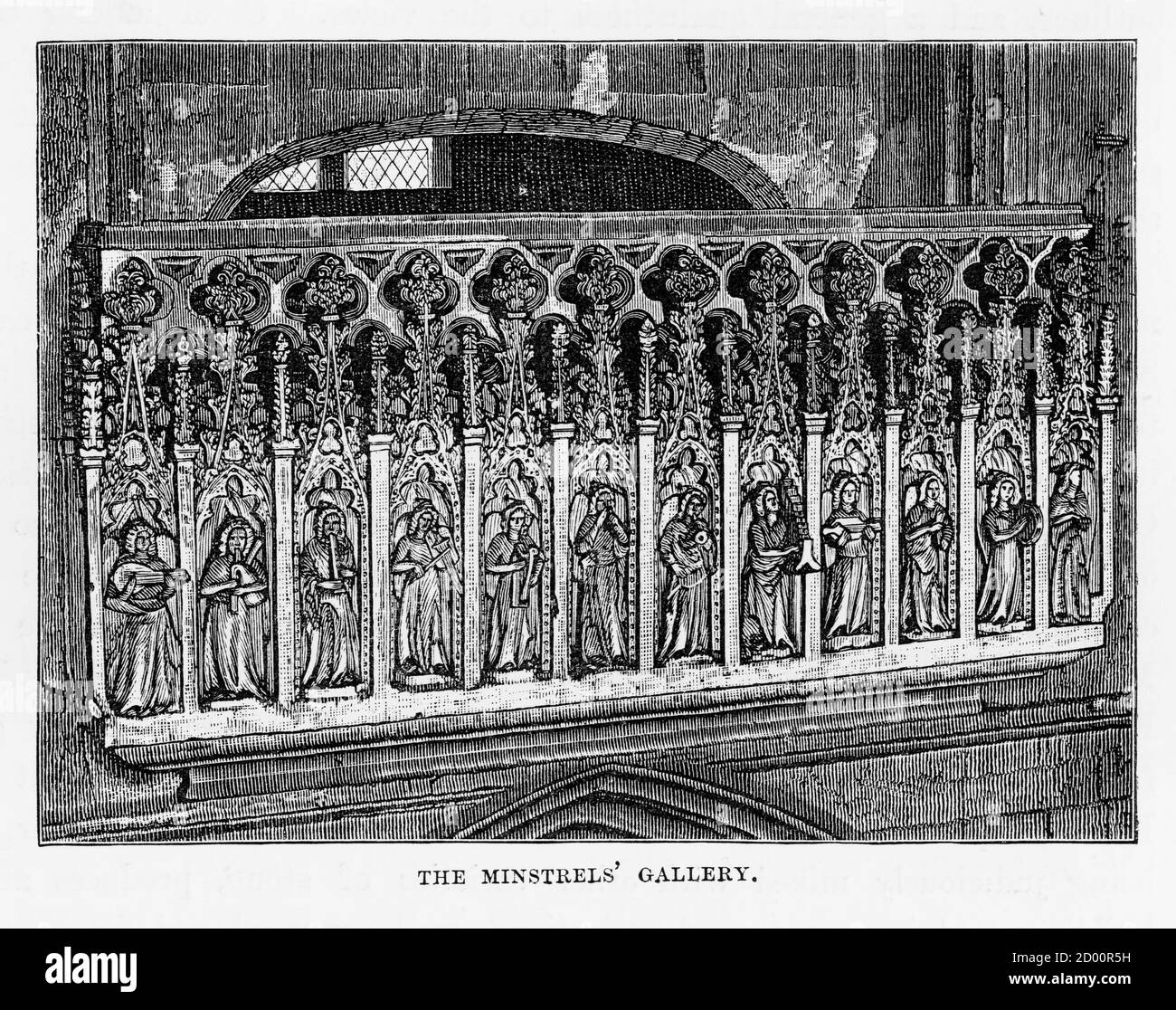 Very Rare, Beautifully Illustrated Antique Engraving of Victorian ...