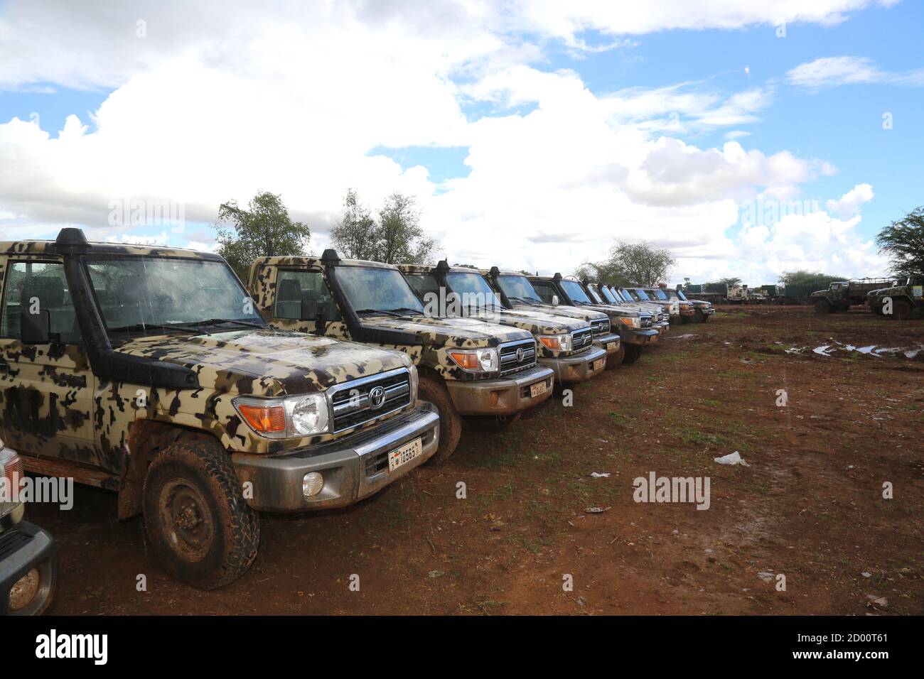 New Armoured Personnel Carriers (APCs) belonging to the Ethiopian ...