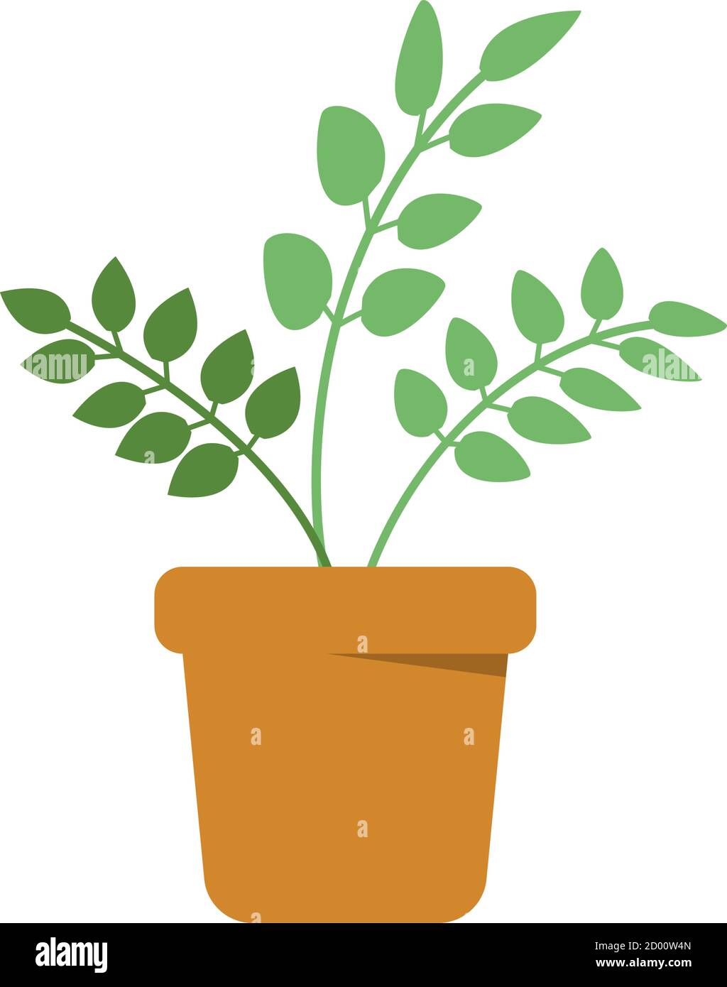 Pot vector Cut Out Stock Images & Pictures - Alamy