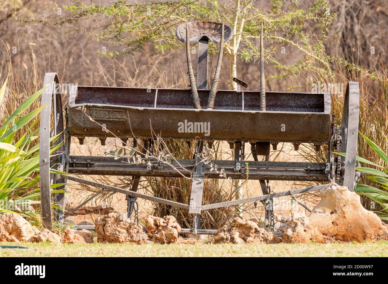 Ploughing africa machine hi-res stock photography and images - Alamy