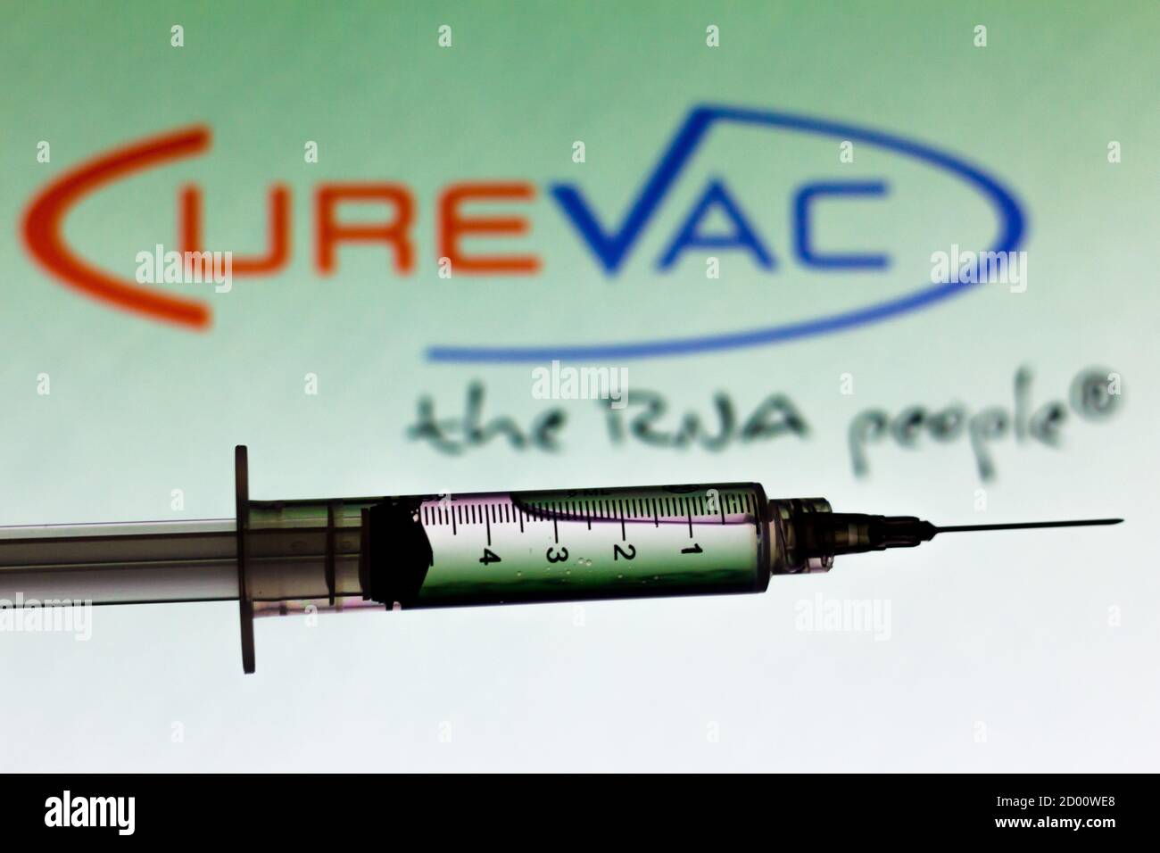 Curevac logo hi-res stock photography and images - Alamy