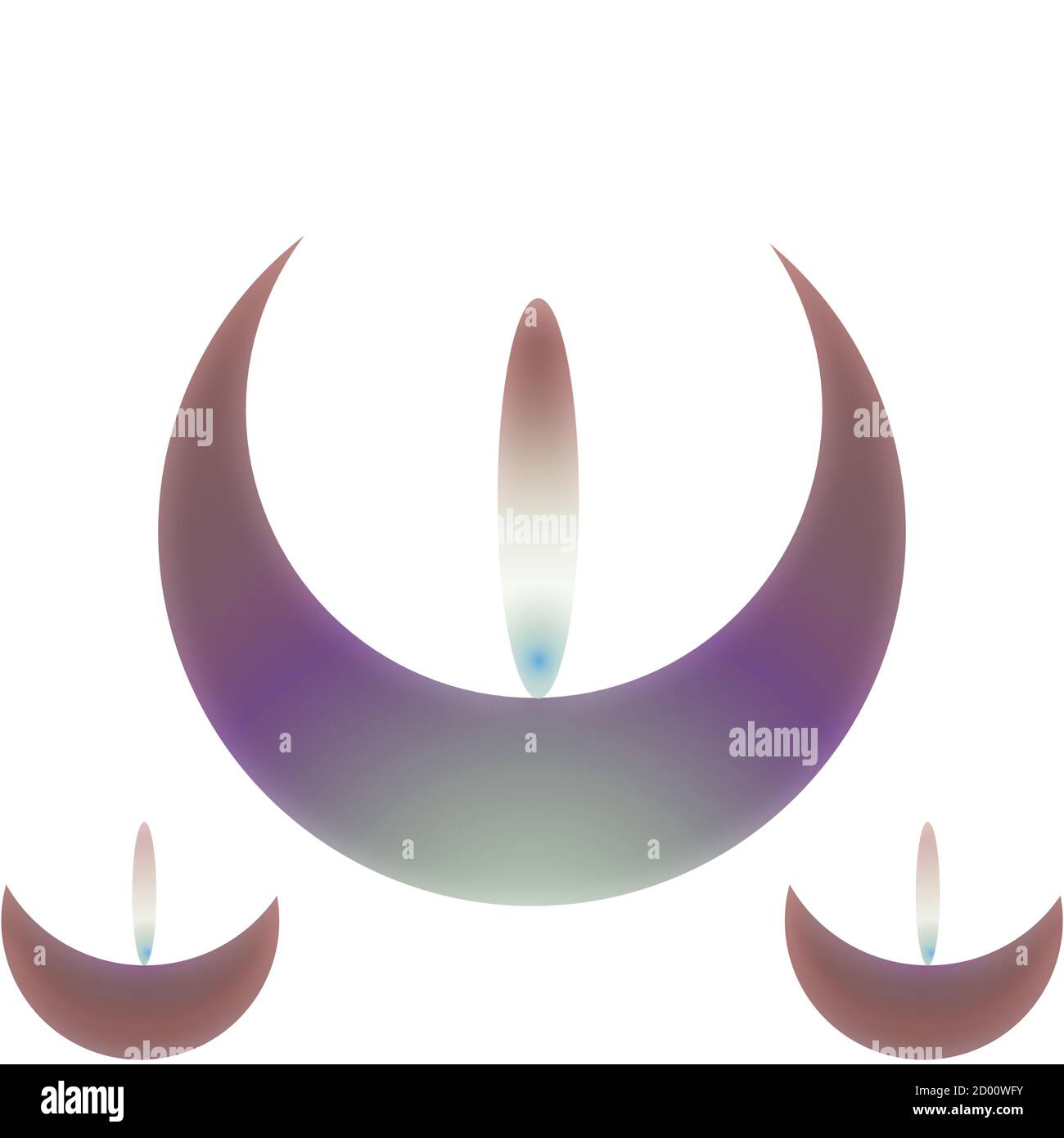 Abstract colorful oil lamp design illustration image Stock Photo - Alamy