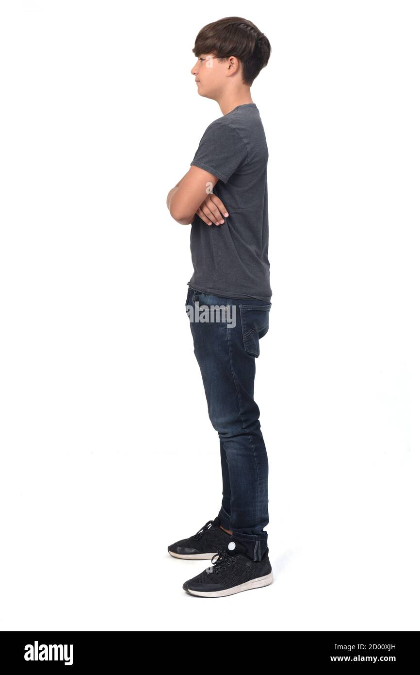 Boy Standing Sideways