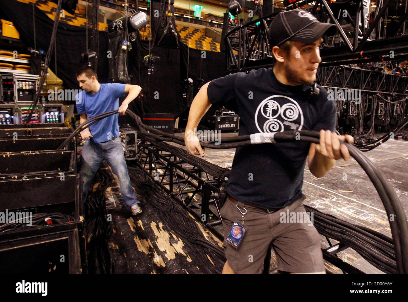 Road crew concert hi-res stock photography and images - Alamy