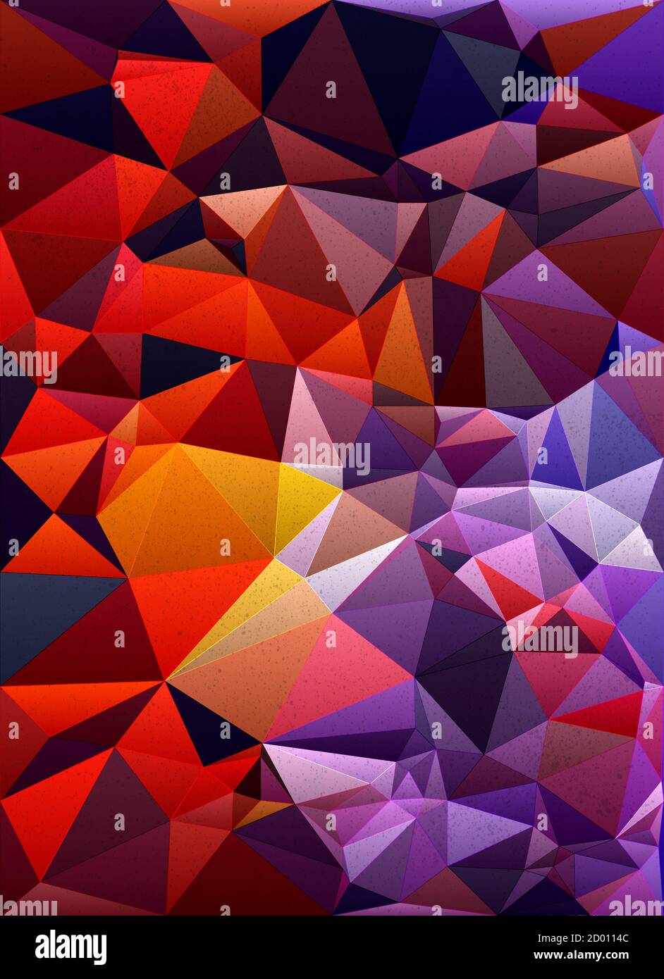 Abstract Colorful Geometrical Artwork Poster,Abstract Graphical Art ...