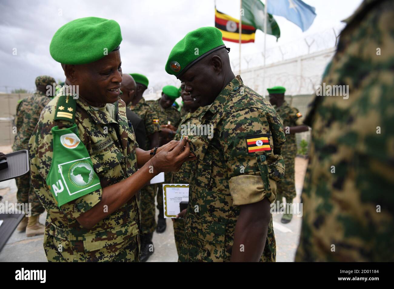 Amisom Deputy Force Commander Major High Resolution Stock Photography ...