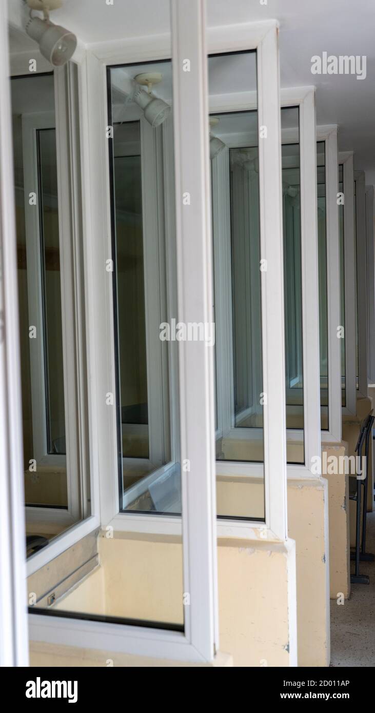 Visiting Booths in Prison. Room for Visitors to Communicate With ...