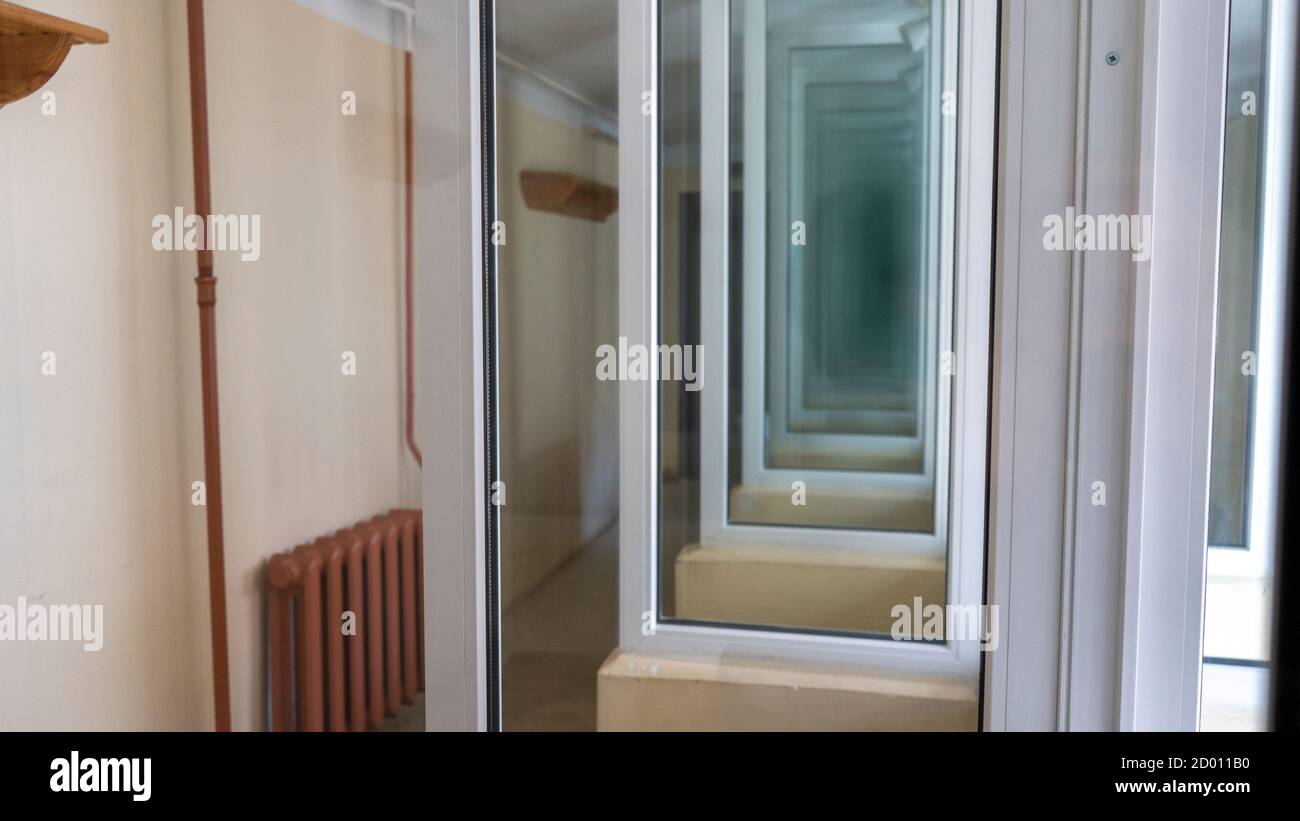 Visiting Booths in Prison. Room for Visitors to Communicate With ...