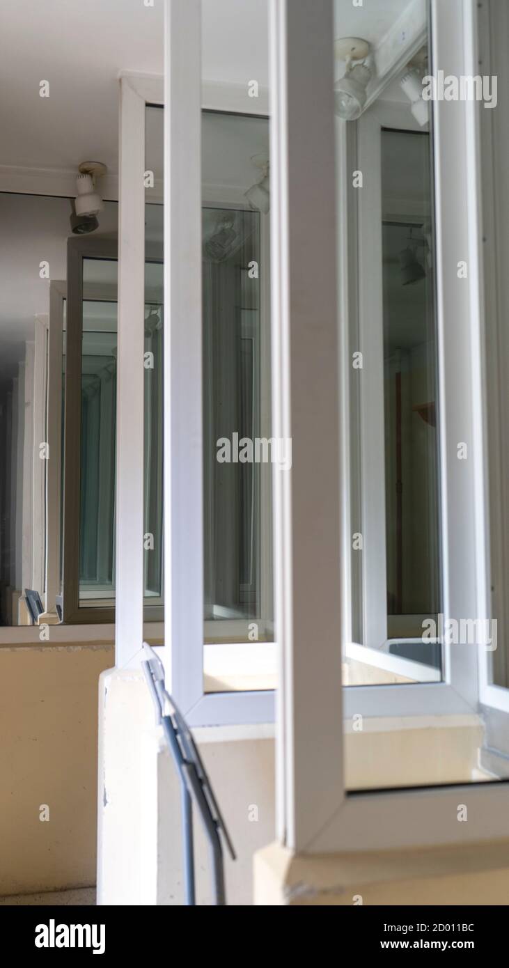 Visiting Booths in Prison. Room for Visitors to Communicate With ...