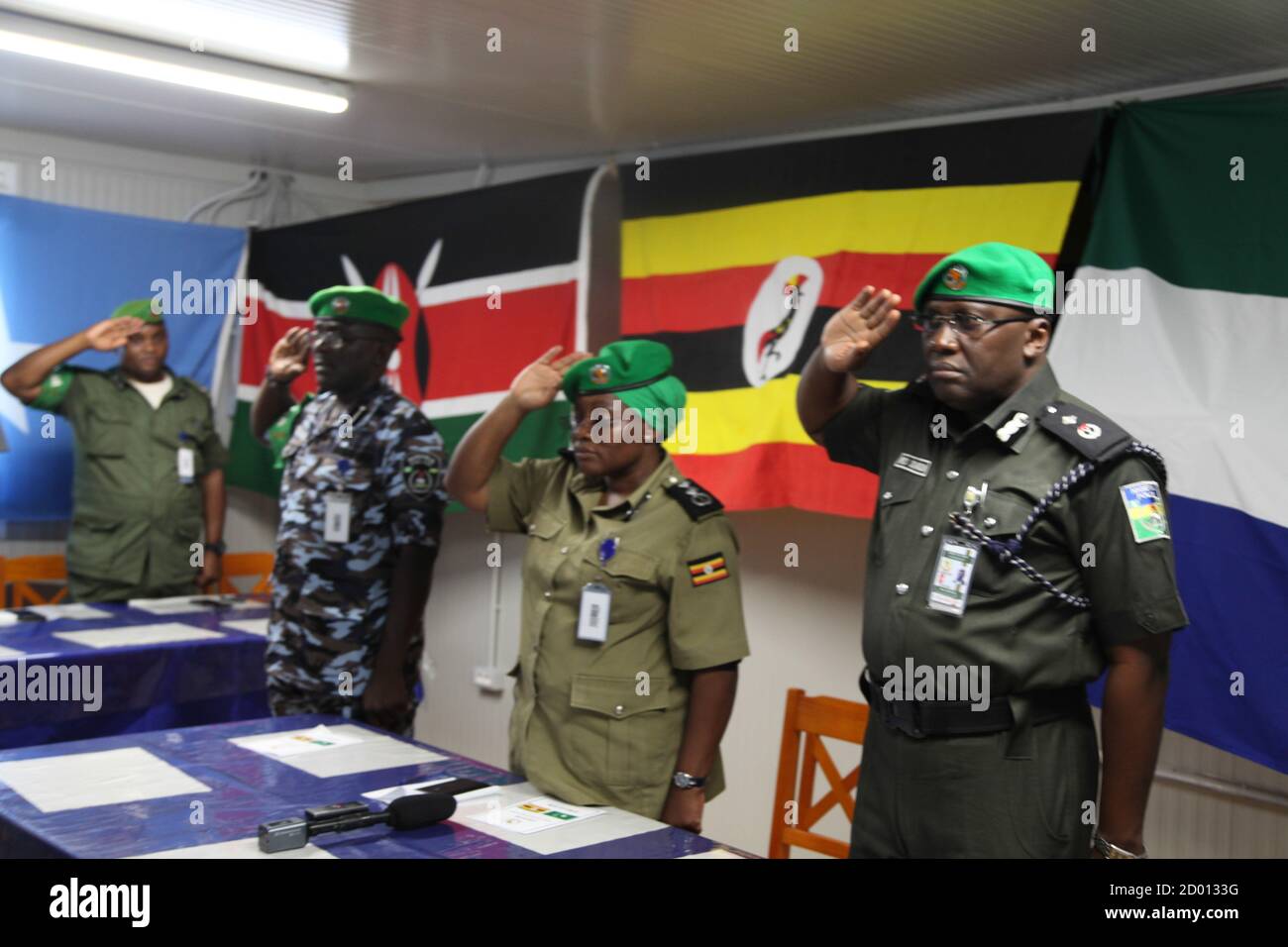 On May 5, 2018, senior officers from the African Union Mission in ...
