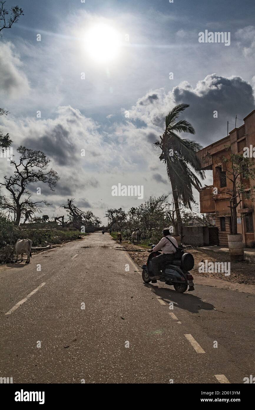 A day after Cyclone Phailin made landfall in the Indian state of Orissa ...