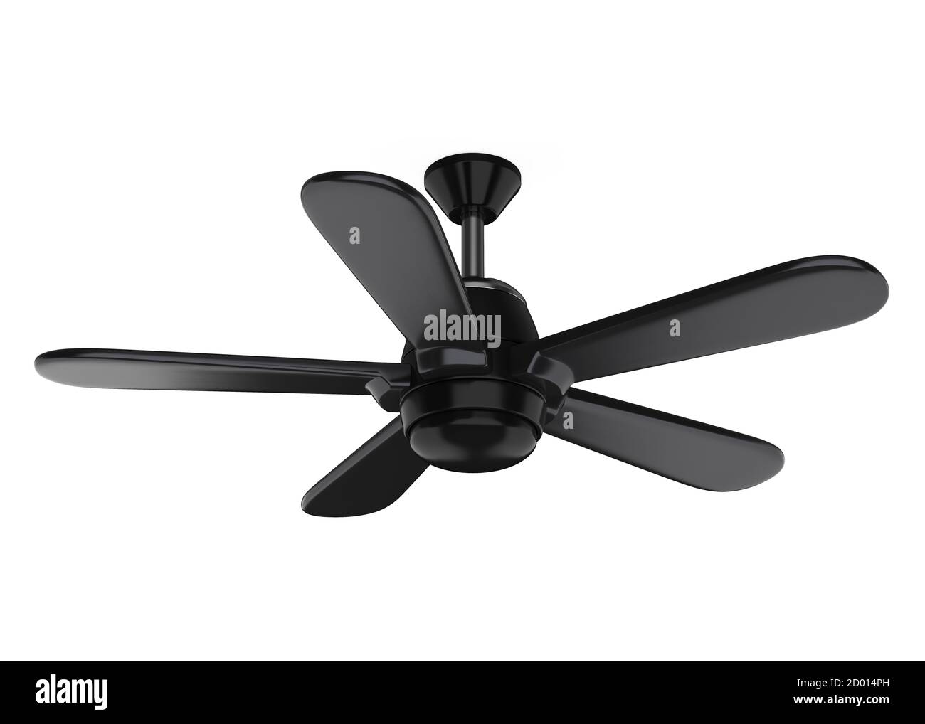 Ceiling Fan Isolated Stock Photo - Alamy