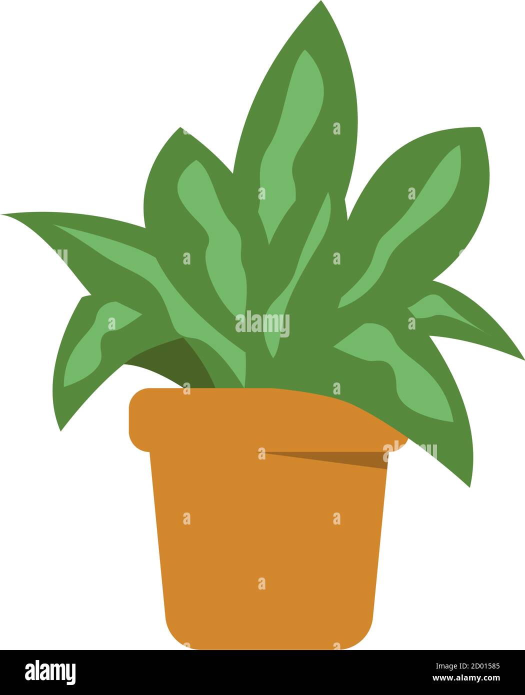 Tropical garden pot Stock Vector Images - Alamy