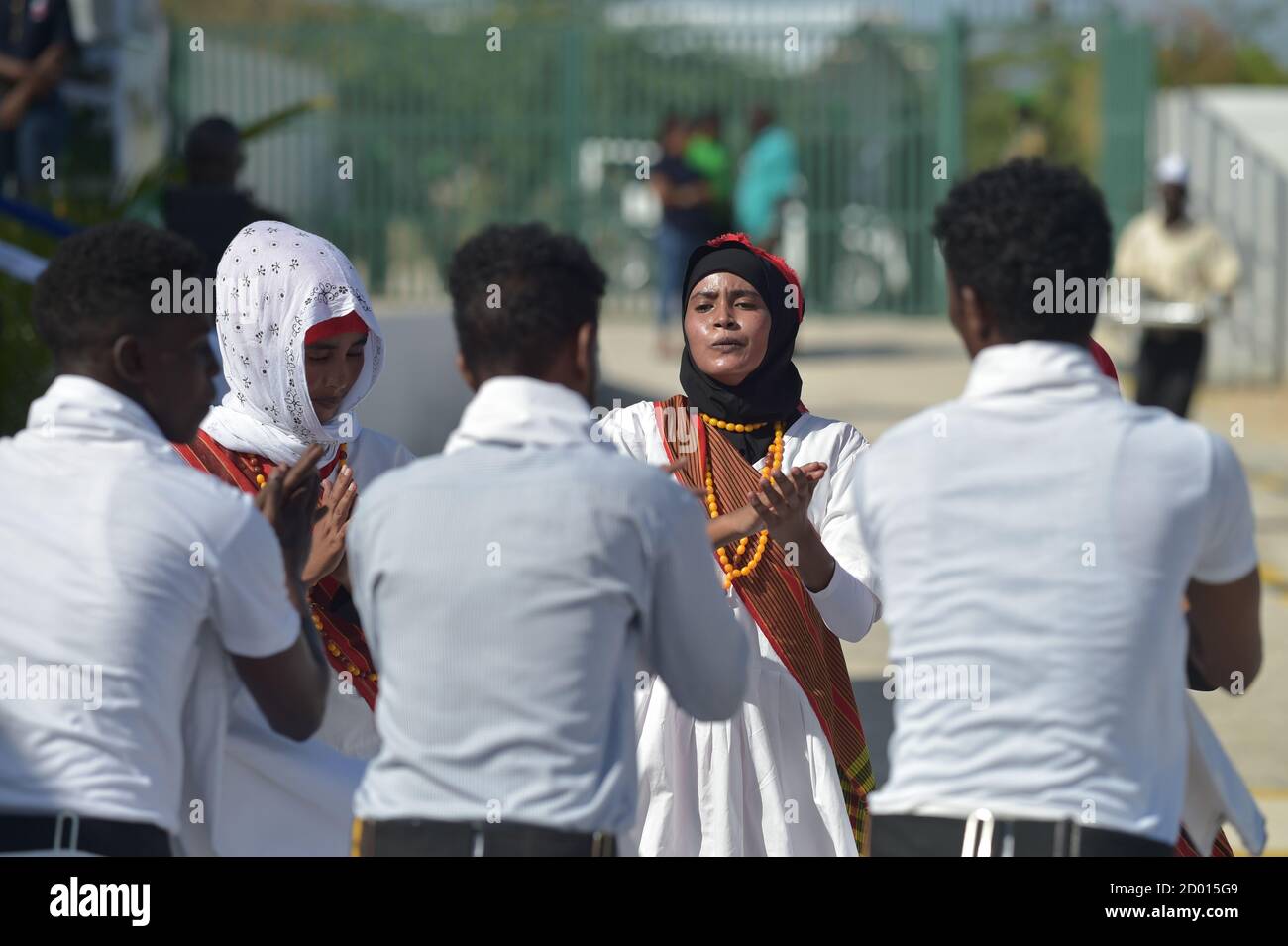On May 25, 2018, Somali singers and dancers performed at an Africa Day ...