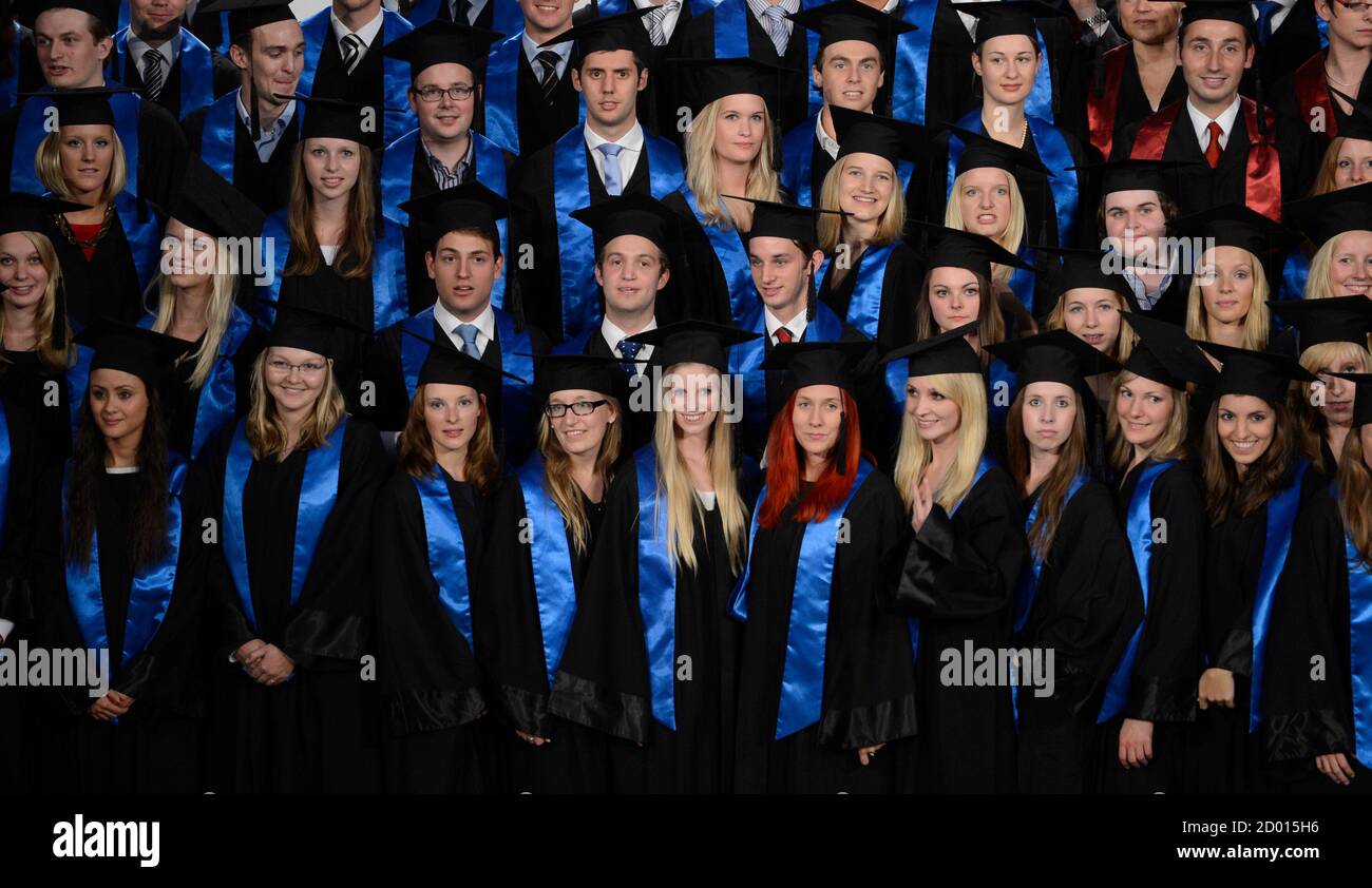 Students graduation germany hi-res stock photography and images - Alamy