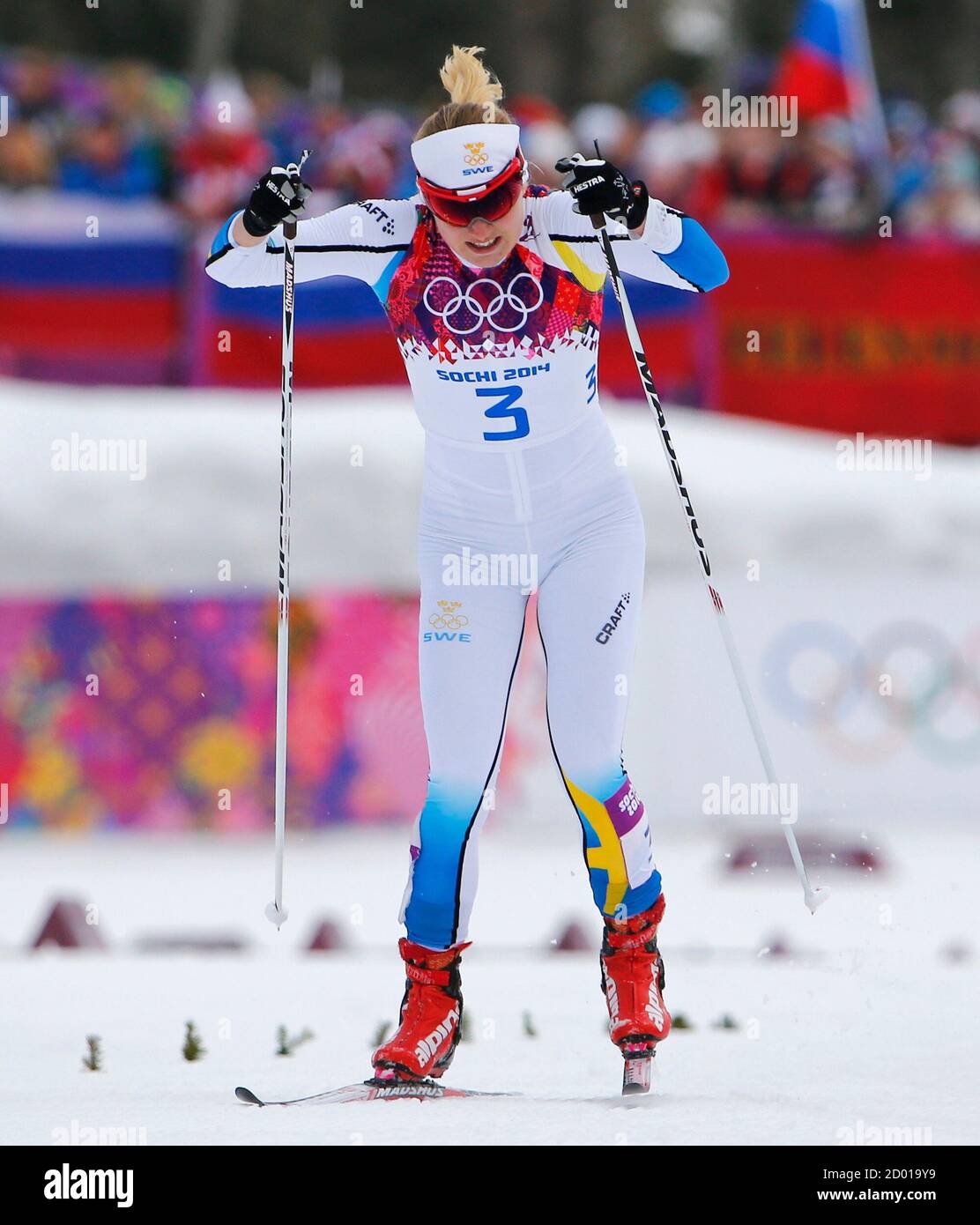 Womens cross country cross free qualification hi-res stock photography ...