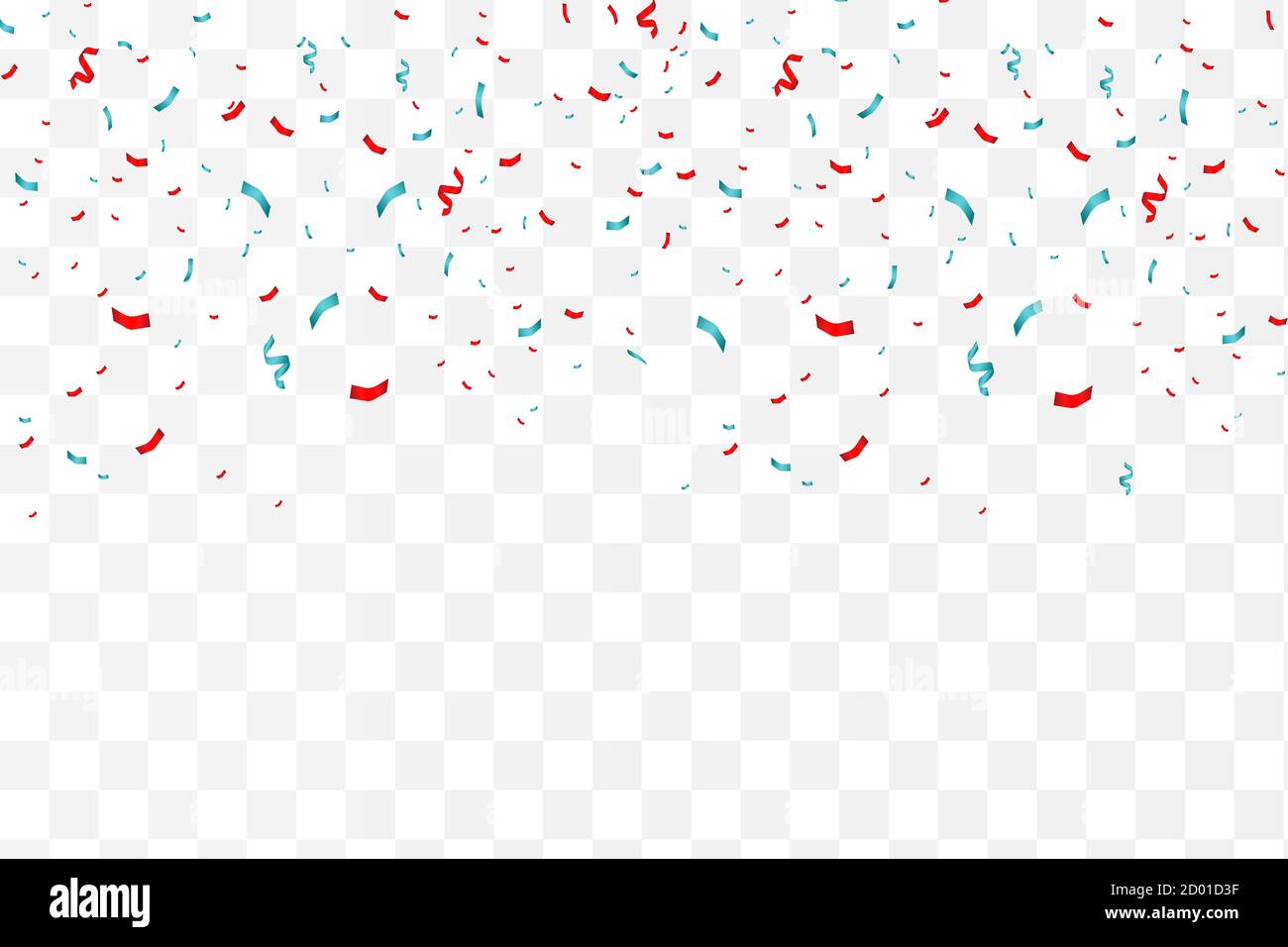 Vector confetti. Festive illustration. Party popper isolated on ...