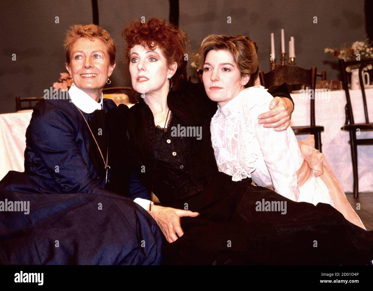 London. UK. Vanessa Redgrave, Lynn Redgrave and Jemma Redgrave in a ...