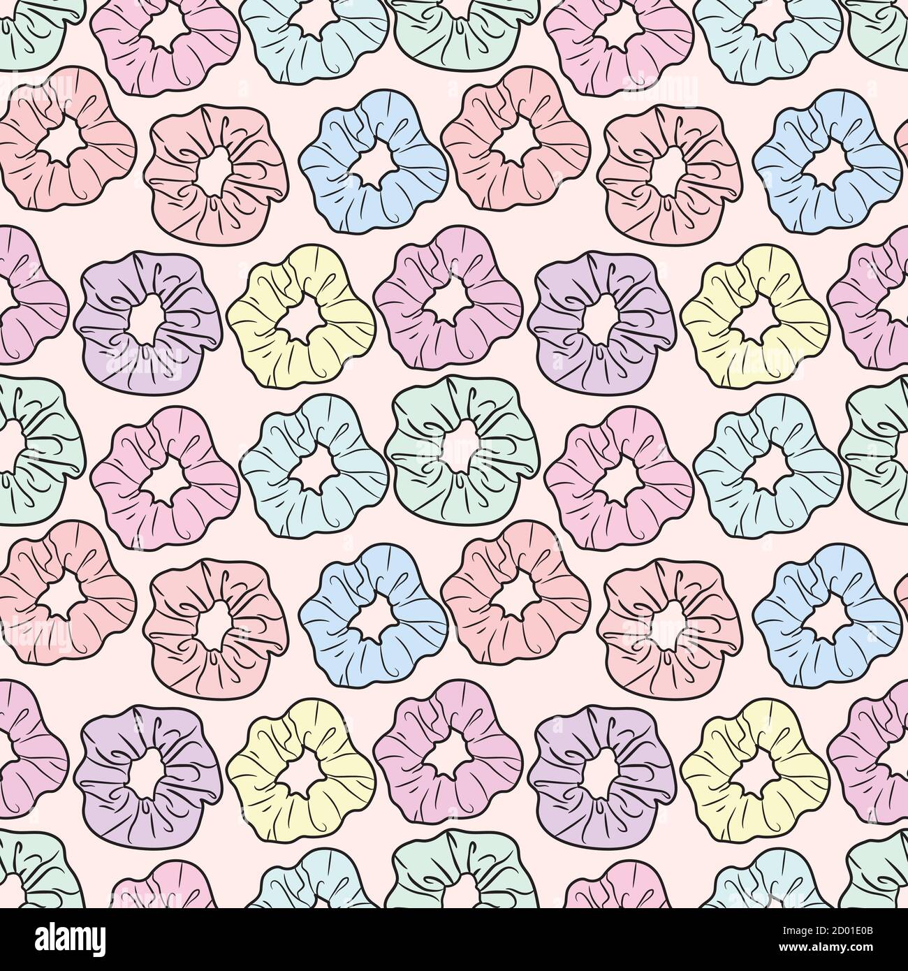 Scrunchy vector vectors hi-res stock photography and images - Alamy