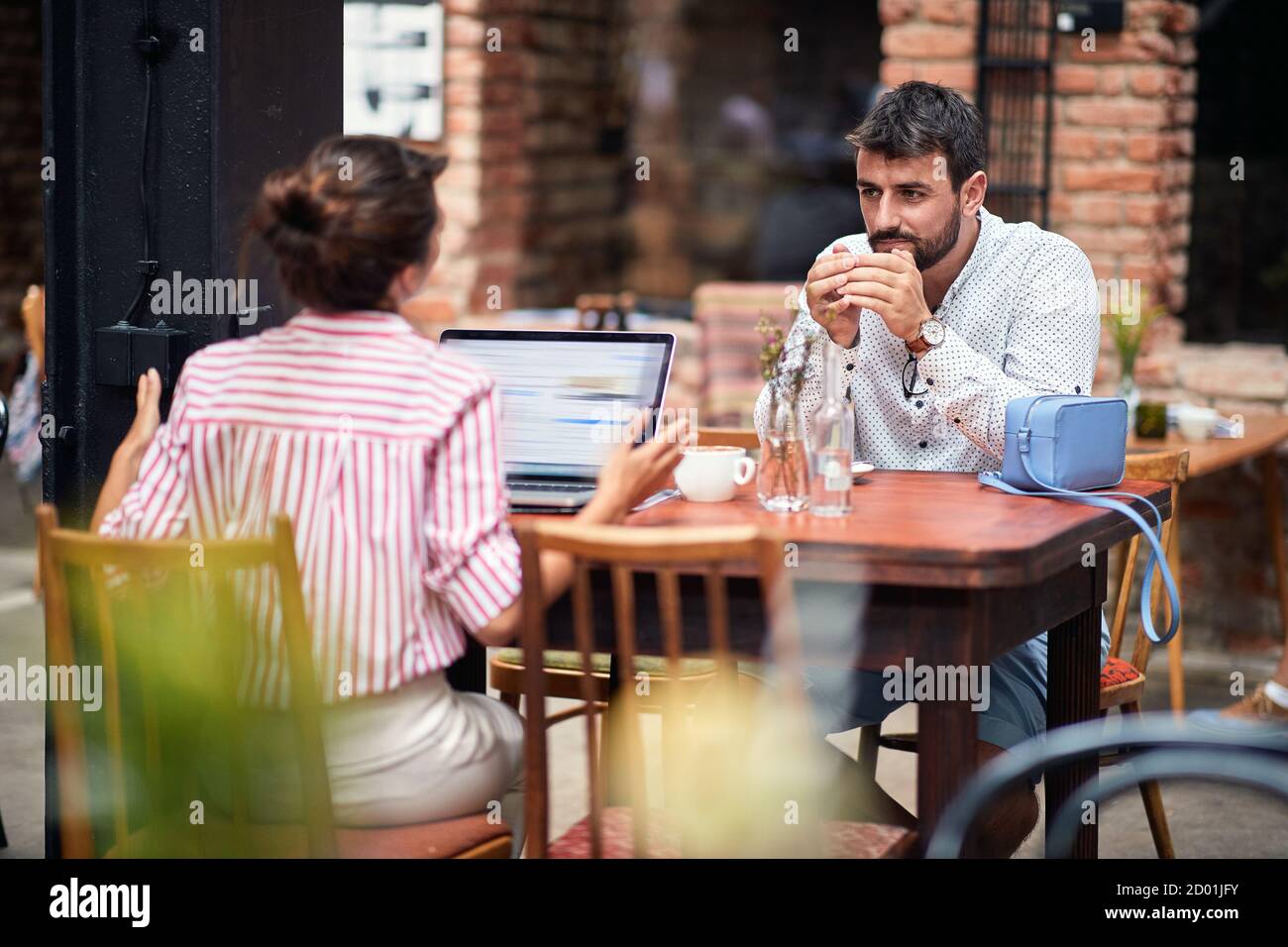 Discussion mad hi-res stock photography and images - Alamy